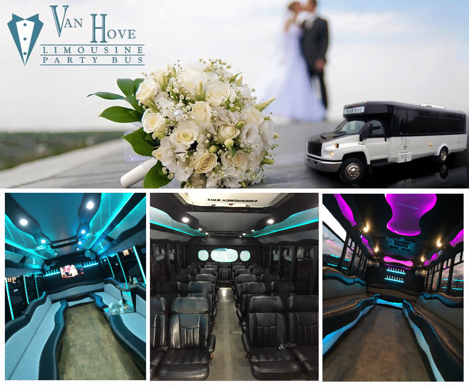 Wedding Party Bus Planning | Van Hove Limousine